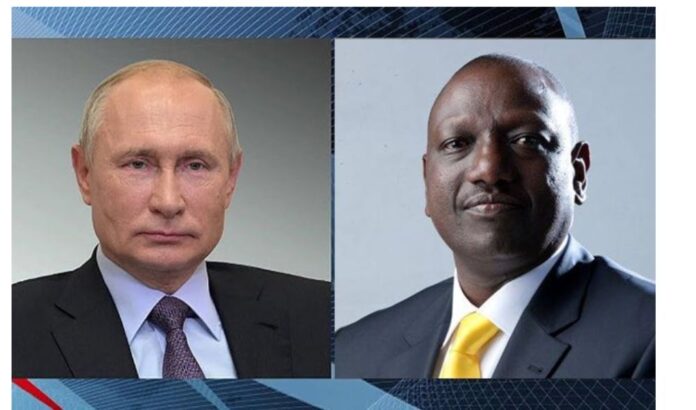 Russian President Putin sends a special message to Ruto - AfrinewsKE