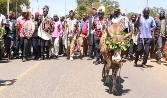CS Machogu forced to cut short his eulogy as Raila arrives at Magoha's ...