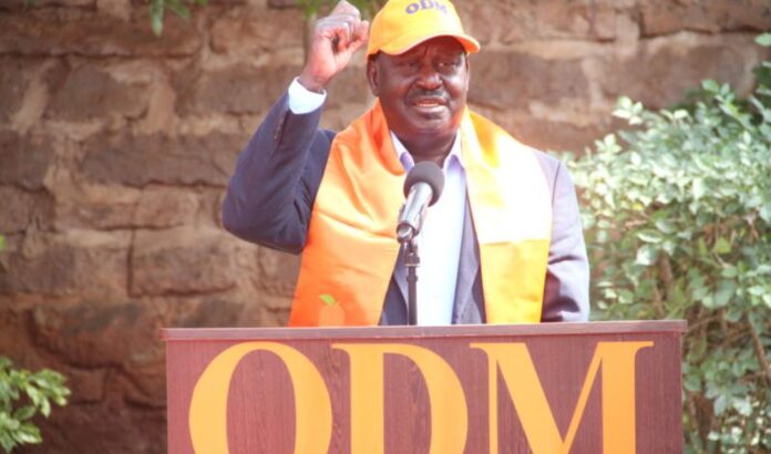 Raila opposes reservation of THREE names resembling ODM party - AfrinewsKE