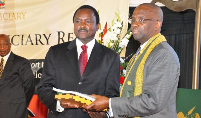 Kalonzo leads condemnation over teargassing of Ex-CJ Willy Mutunga ...