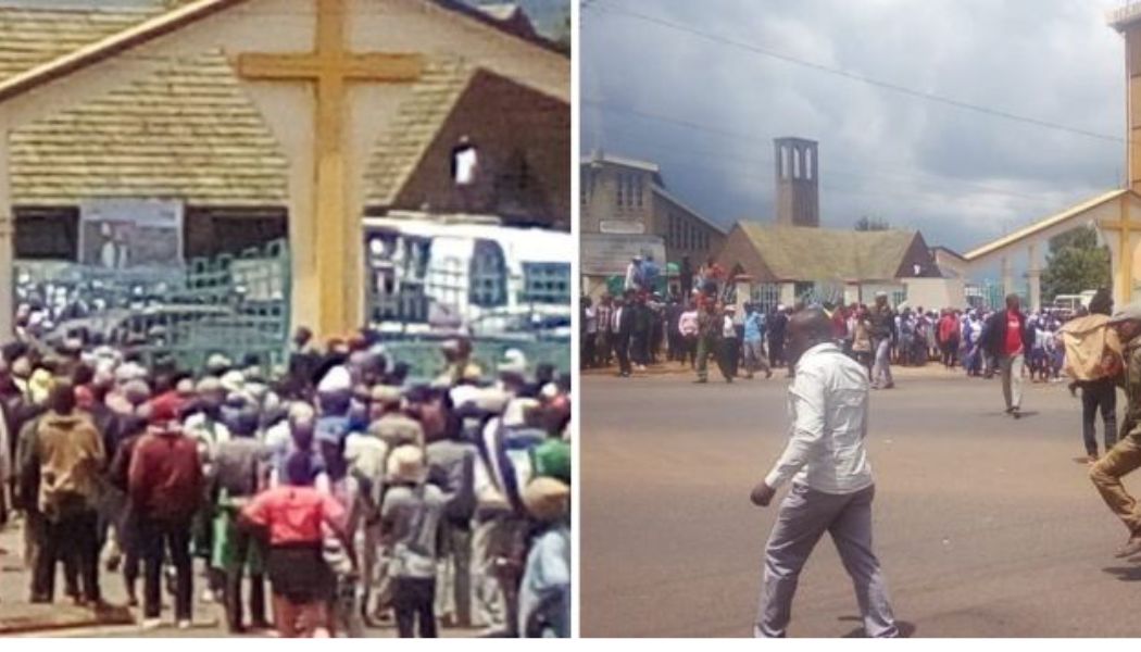 Police intervene as chaos erupt at Gachagua event in Nyeri - AfrinewsKE