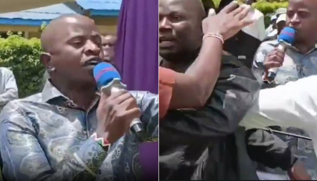Mathira MP Eric Wamumbi forced to cut speech after Gachagua supporters ...