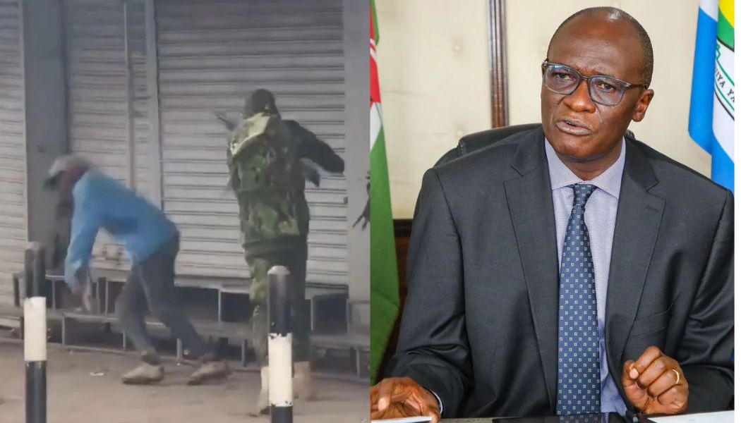 Dr. Patrick Amoth issues update on status of hawker shot in Nairobi CBD ...