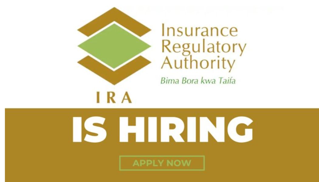 Insurance Regulatory Authority announces several job vacancies; How to ...