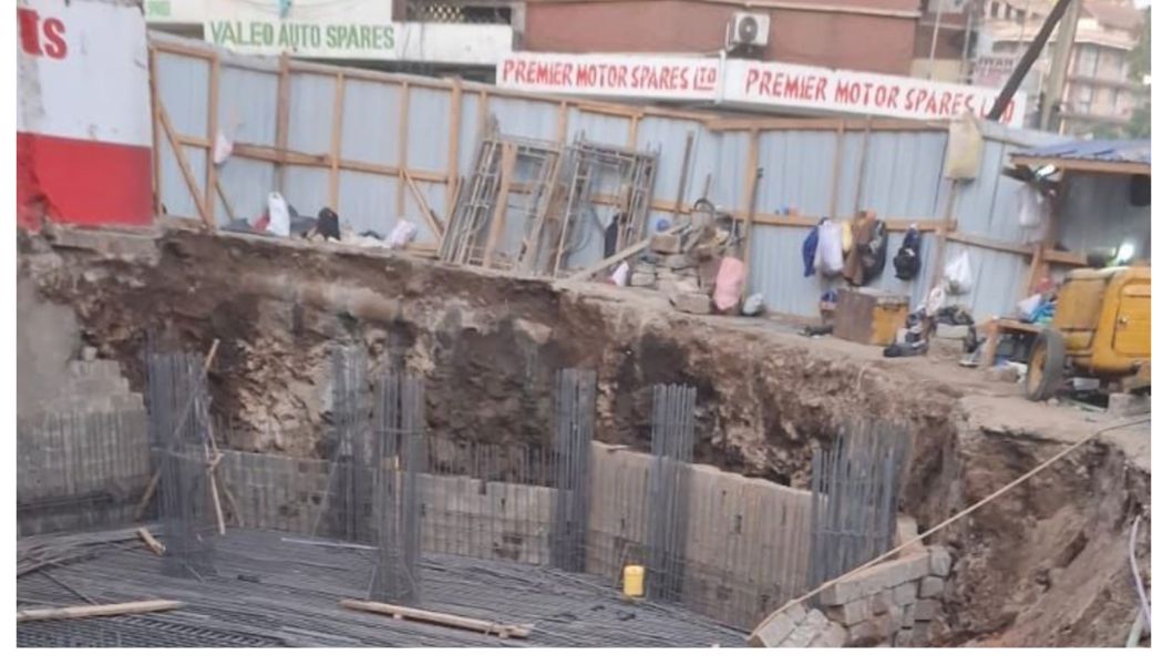 Building collapses in Nairobi CBD - AfrinewsKE