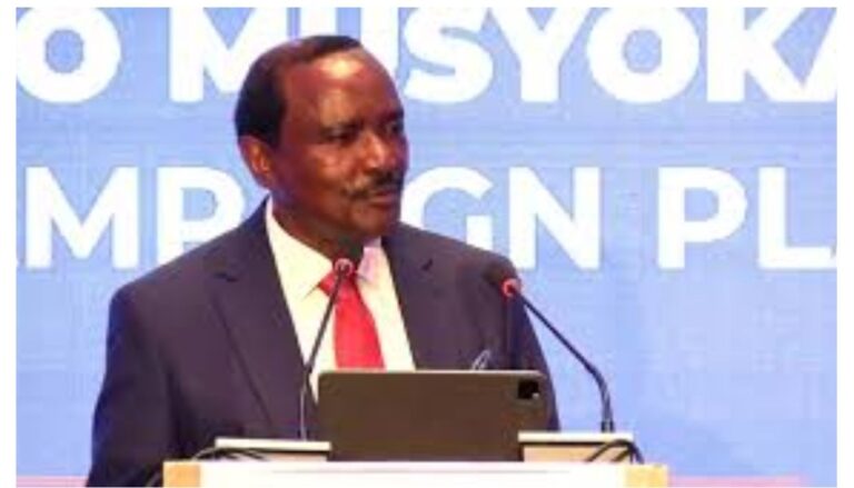 Kalonzo launches 2027 campaign website - AfrinewsKE